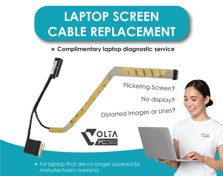 Laptop Screen Cable Replacement Service in Singapore