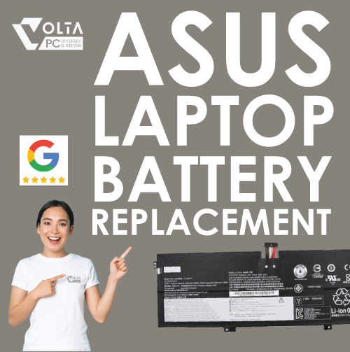 Asus Laptop Battery Replacement Singapore- Fast 30-45min Fix